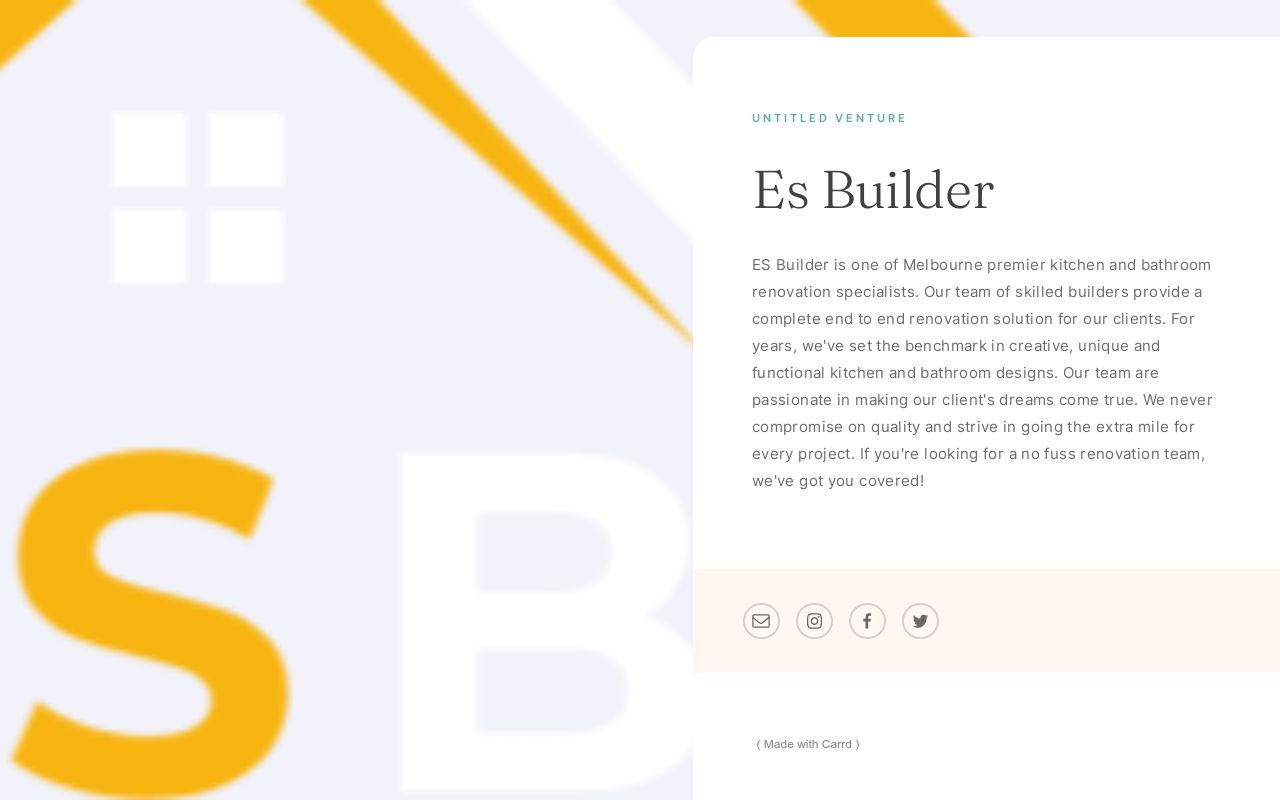 Es Builder